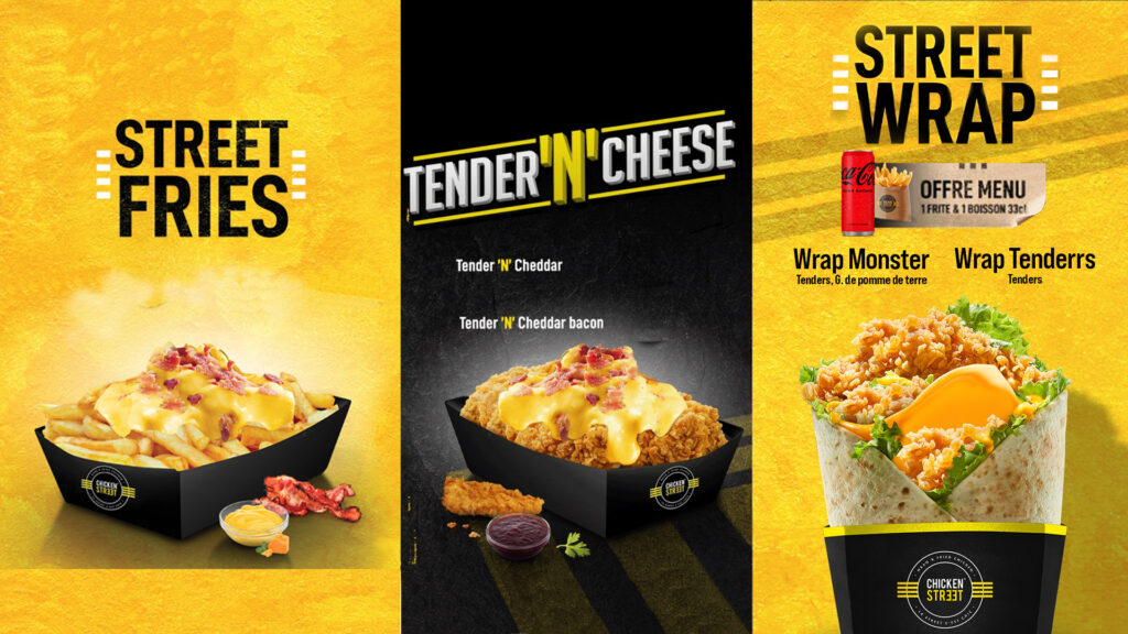 carte et menus – Chicken Street France